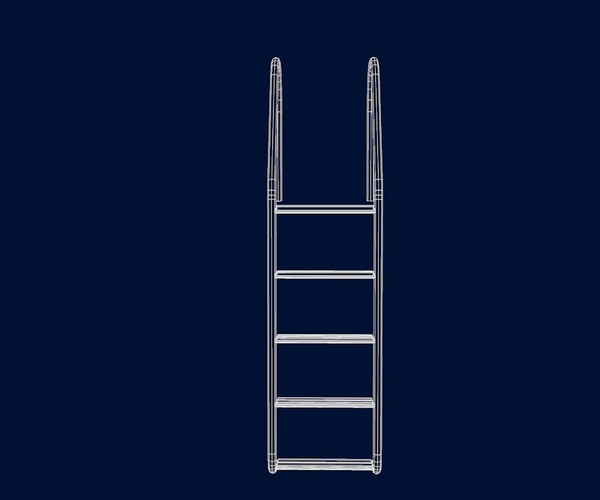 ArtStation - Pool Ladder 3D Model | Resources