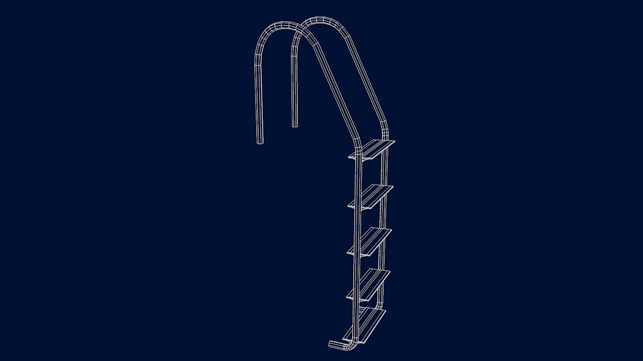 ArtStation - Pool Ladder 3D Model | Resources