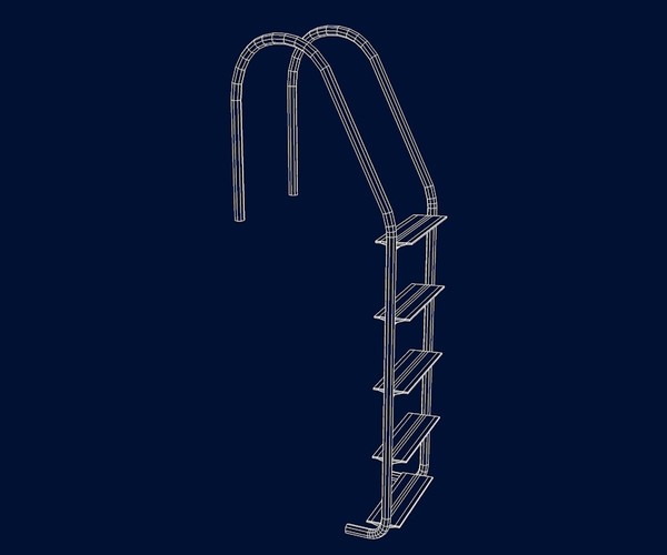 ArtStation - Pool Ladder 3D Model | Resources