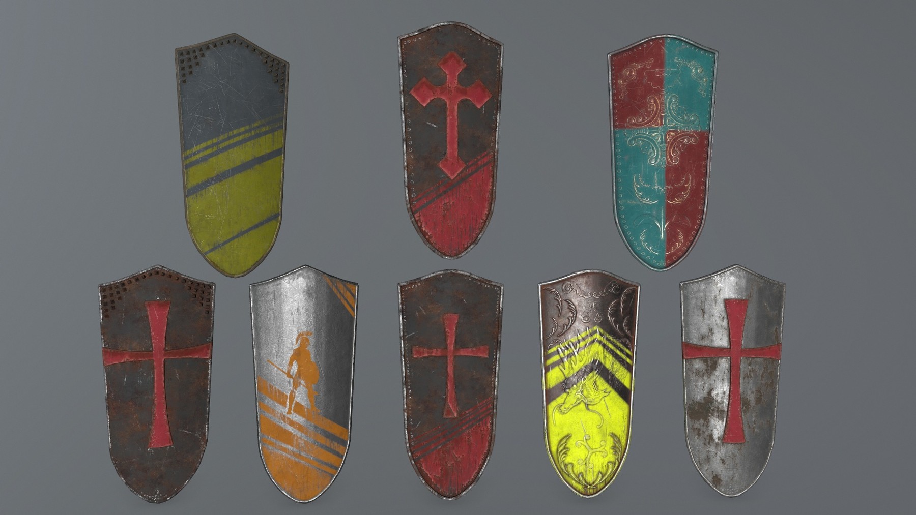 ArtStation - shields | Game Assets