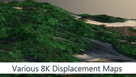 ArtStation - 10 "NORDIC" 8K Displacement Maps + Free Blender Scene ...