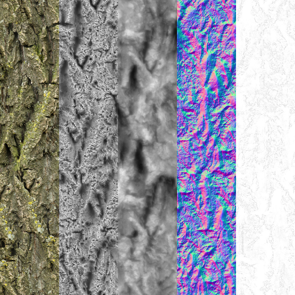 ArtStation - Tree Bark 8 Material Pack | Game Assets