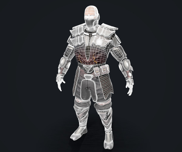 ArtStation - Cyborg Model 3D | Resources