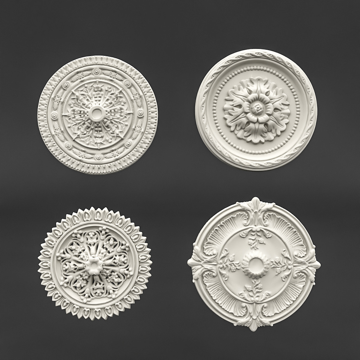 ArtStation - classic ceiling pattern 01 | Resources