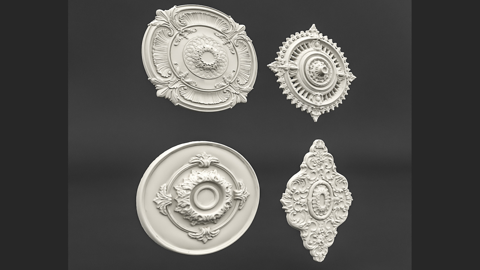 ArtStation - Classic Ceiling Pattern 02 | Resources