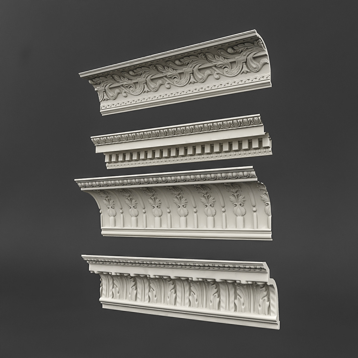 ArtStation - classic ceiling pattern 06 | Resources