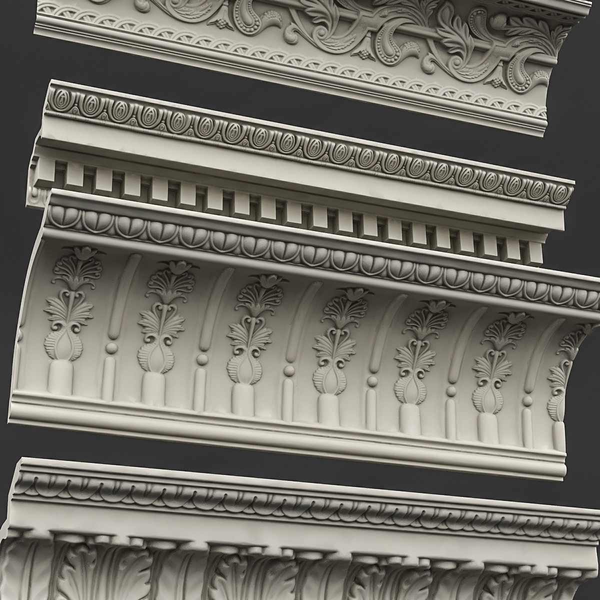 ArtStation - classic ceiling pattern 06 | Resources