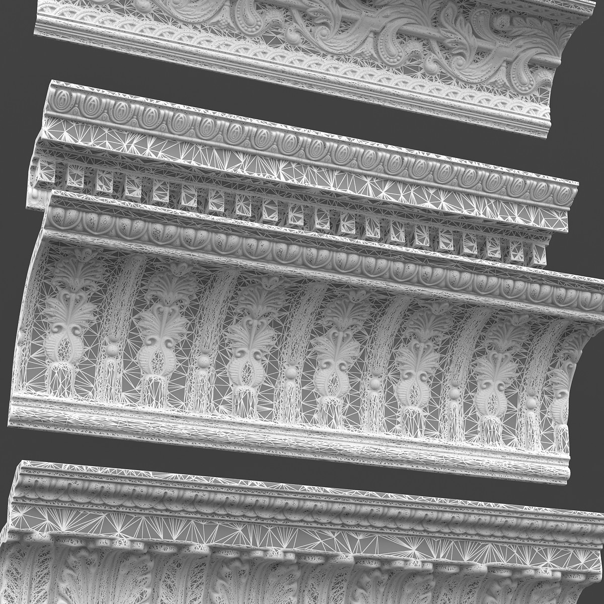 ArtStation - classic ceiling pattern 06 | Resources