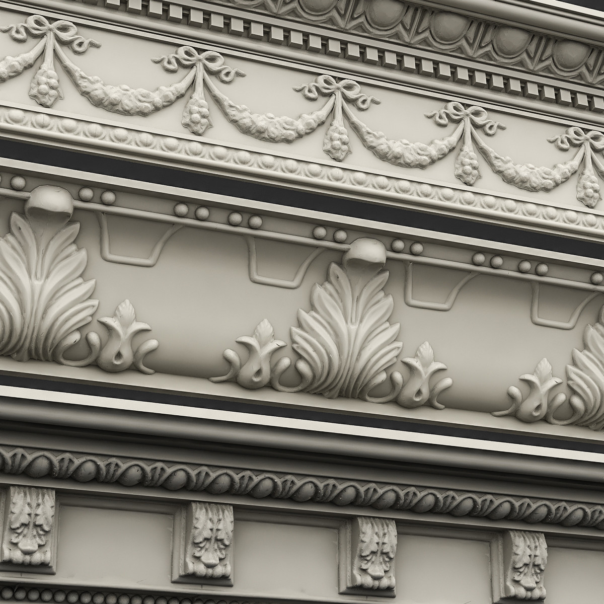 ArtStation - classic ceiling pattern 09 | Resources