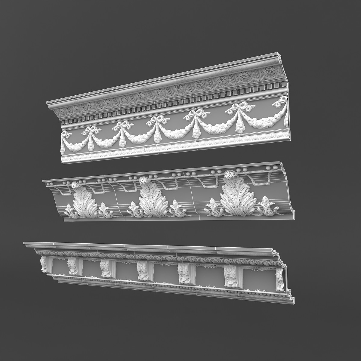 ArtStation - classic ceiling pattern 09 | Resources