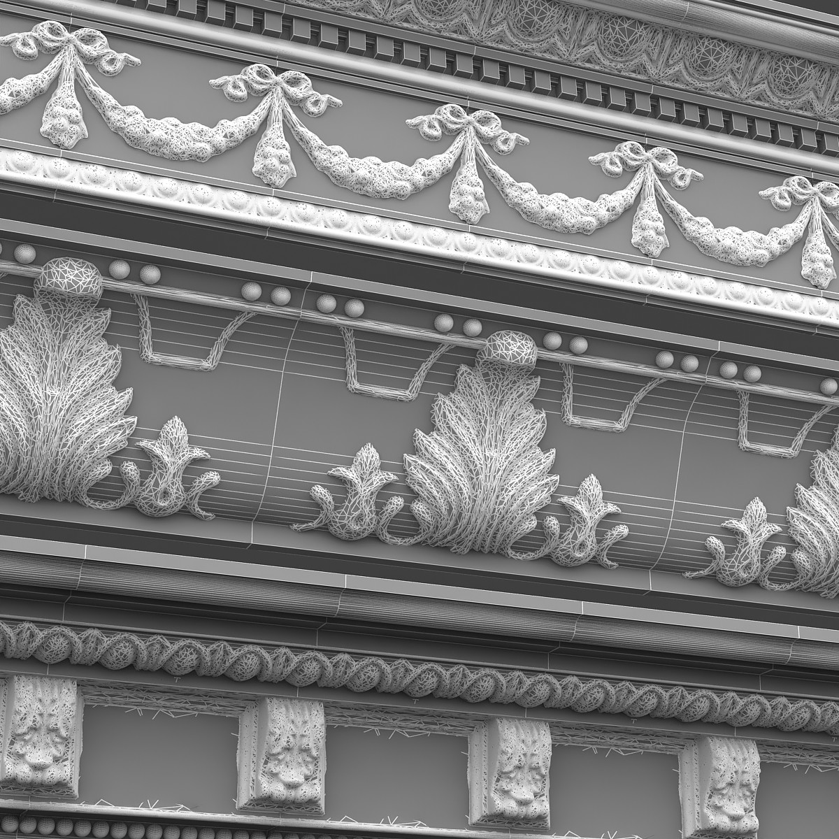 ArtStation - classic ceiling pattern 09 | Resources