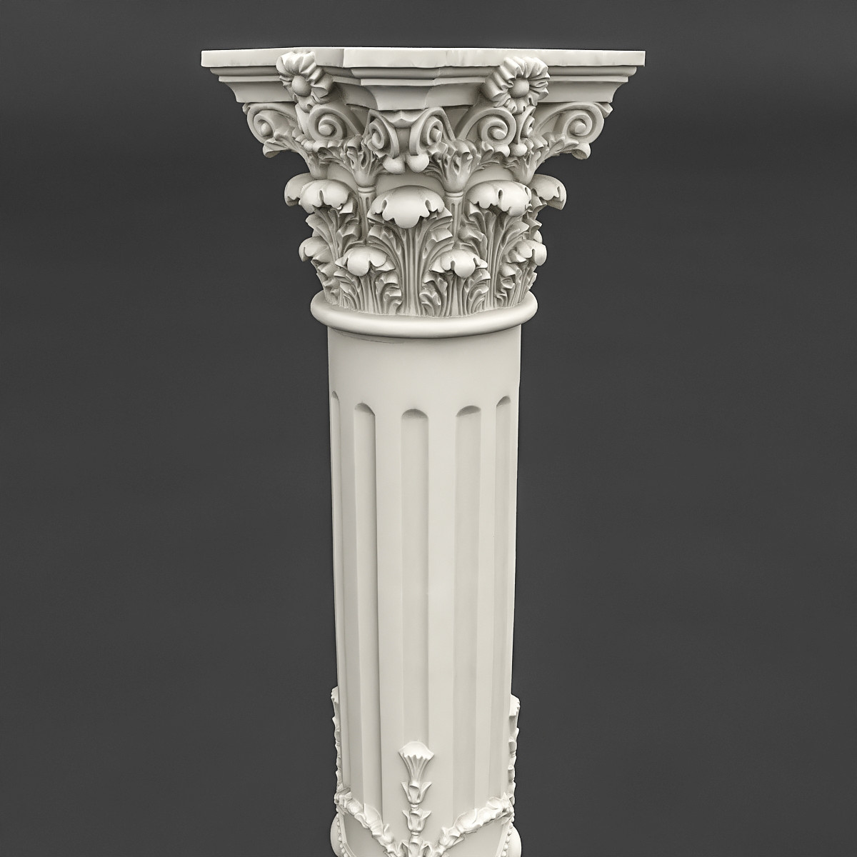 ArtStation - classic pattened column 01 | Resources