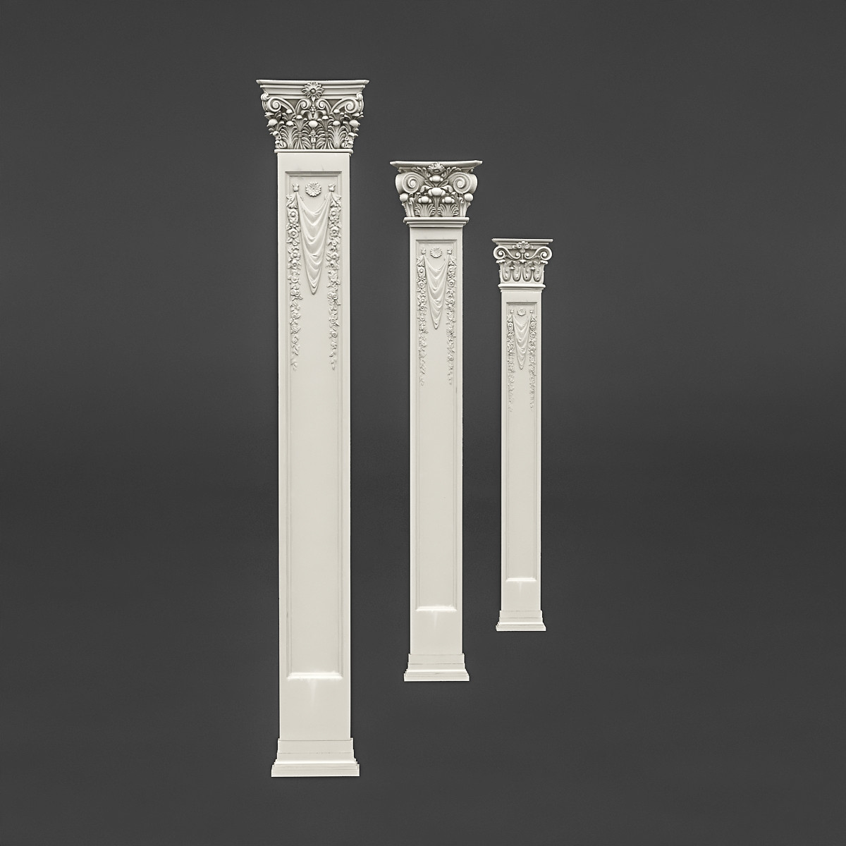 ArtStation - classic pattened column 02 | Resources