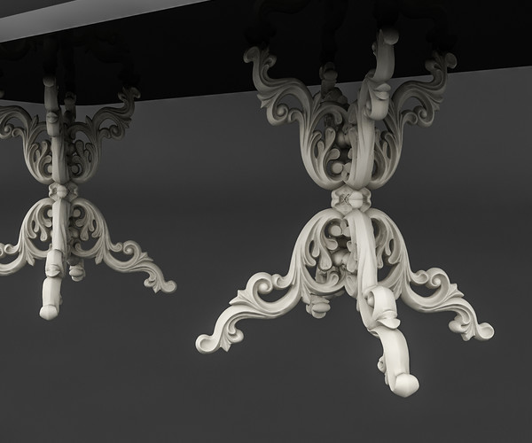 ArtStation - classic patterned table 01 | Resources