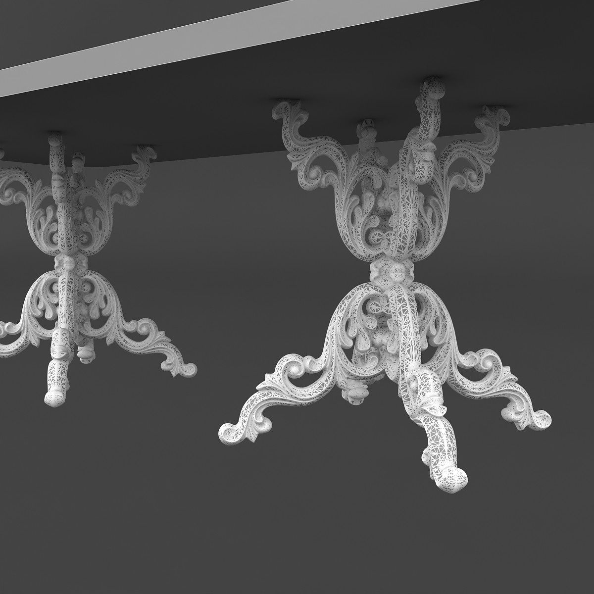 ArtStation - classic patterned table 01 | Resources