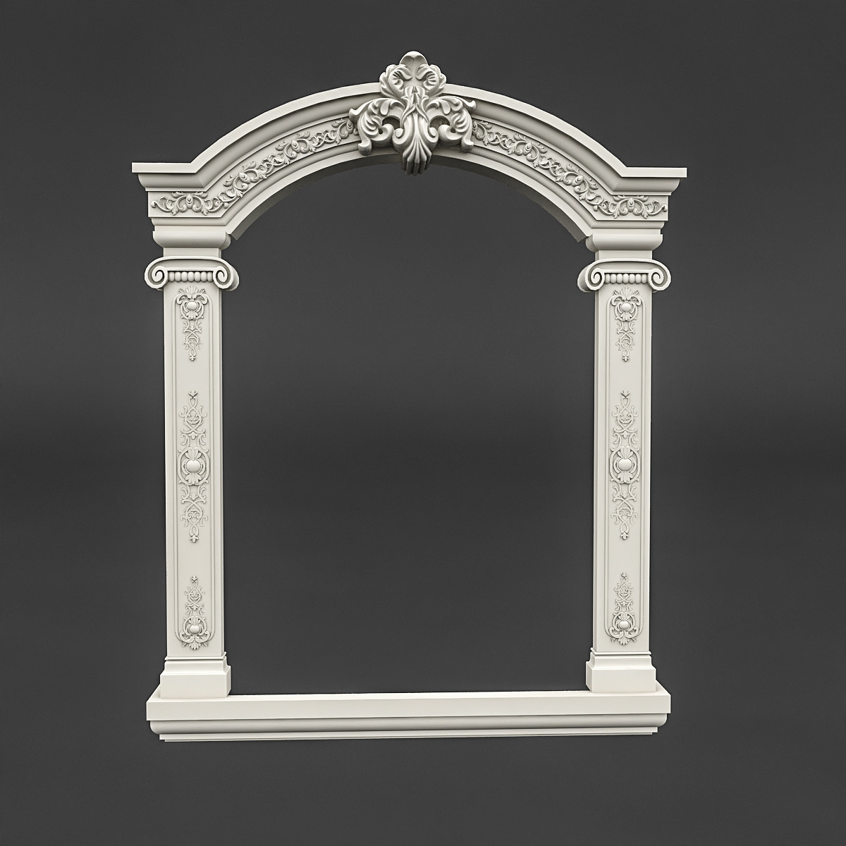 ArtStation - classic patterned window 01 | Resources