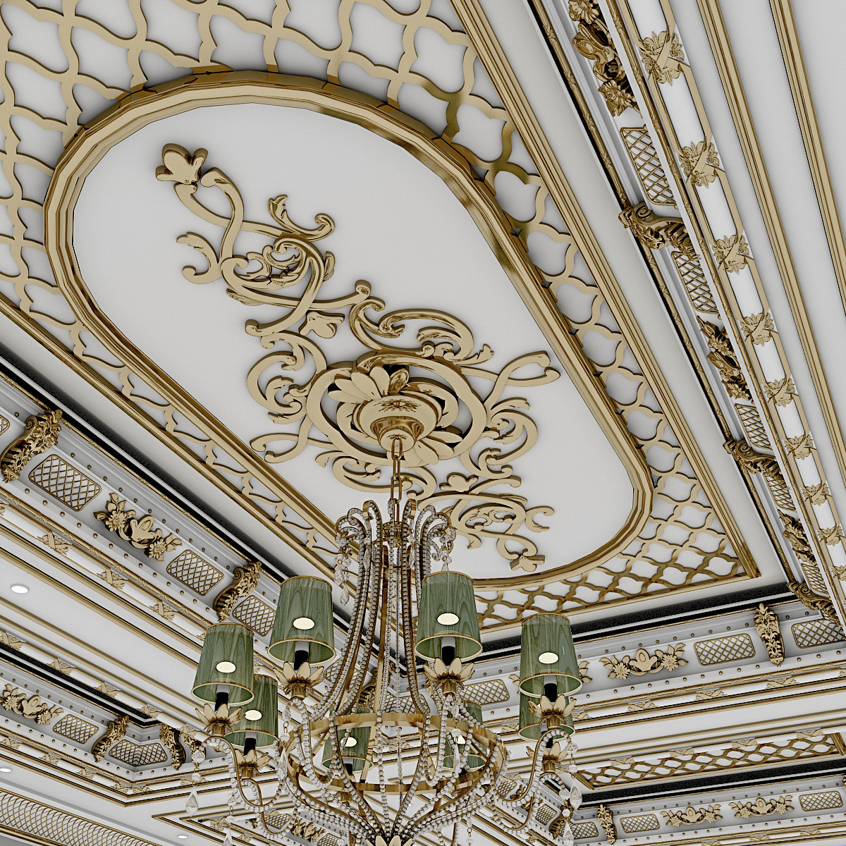 ArtStation - classic ceiling | Resources