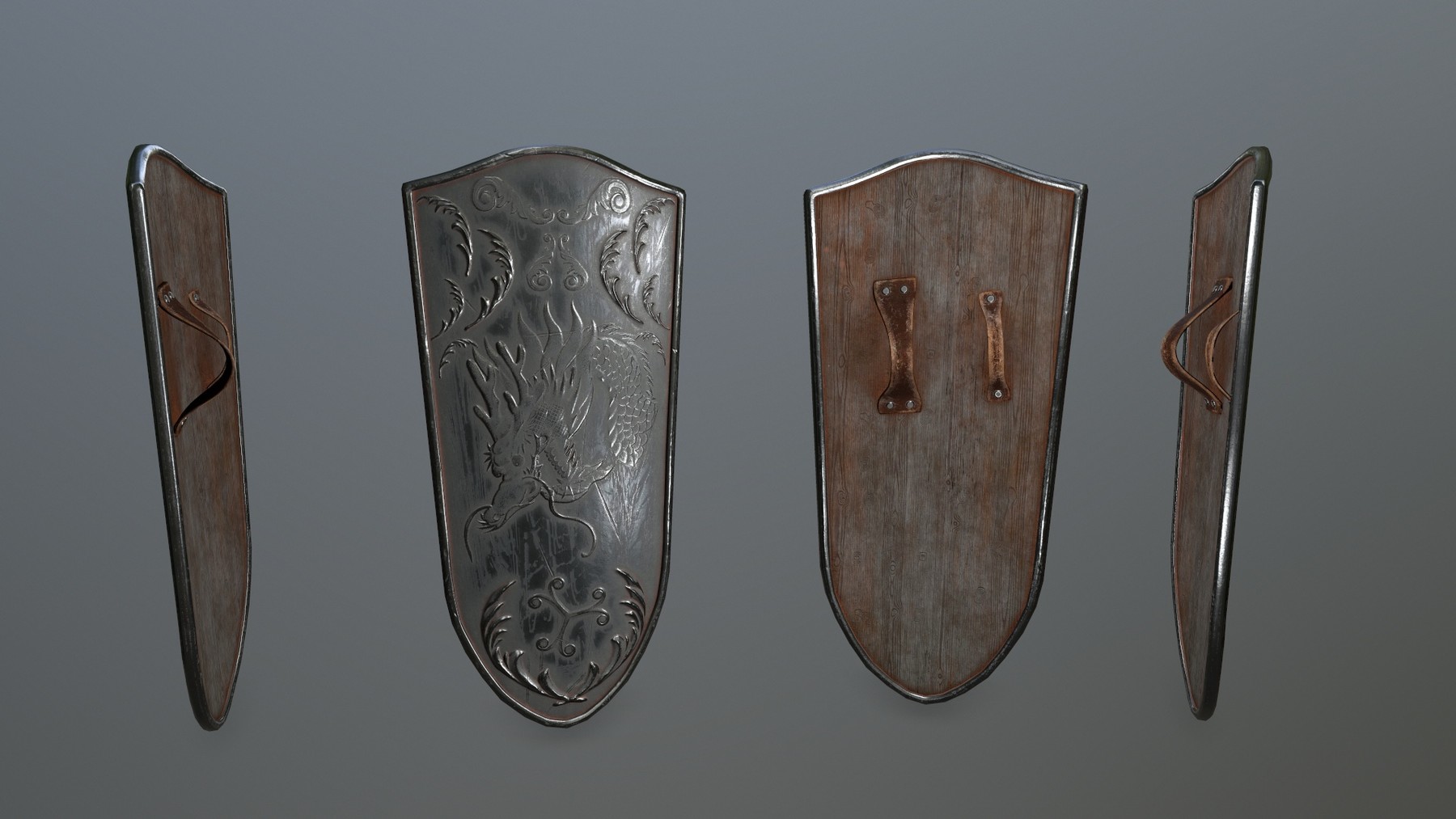 ArtStation - shield set | Game Assets