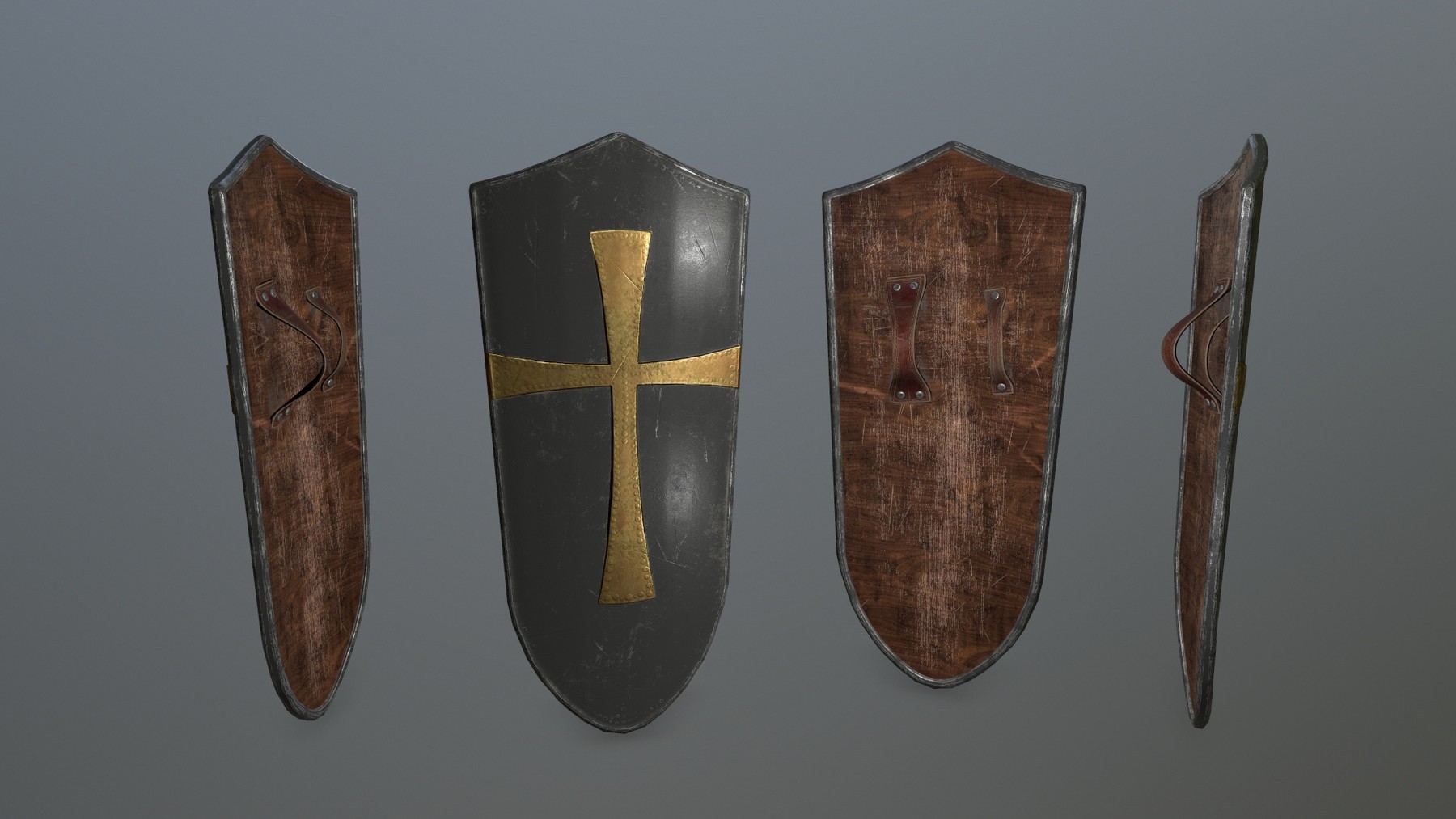 ArtStation - shield set | Game Assets