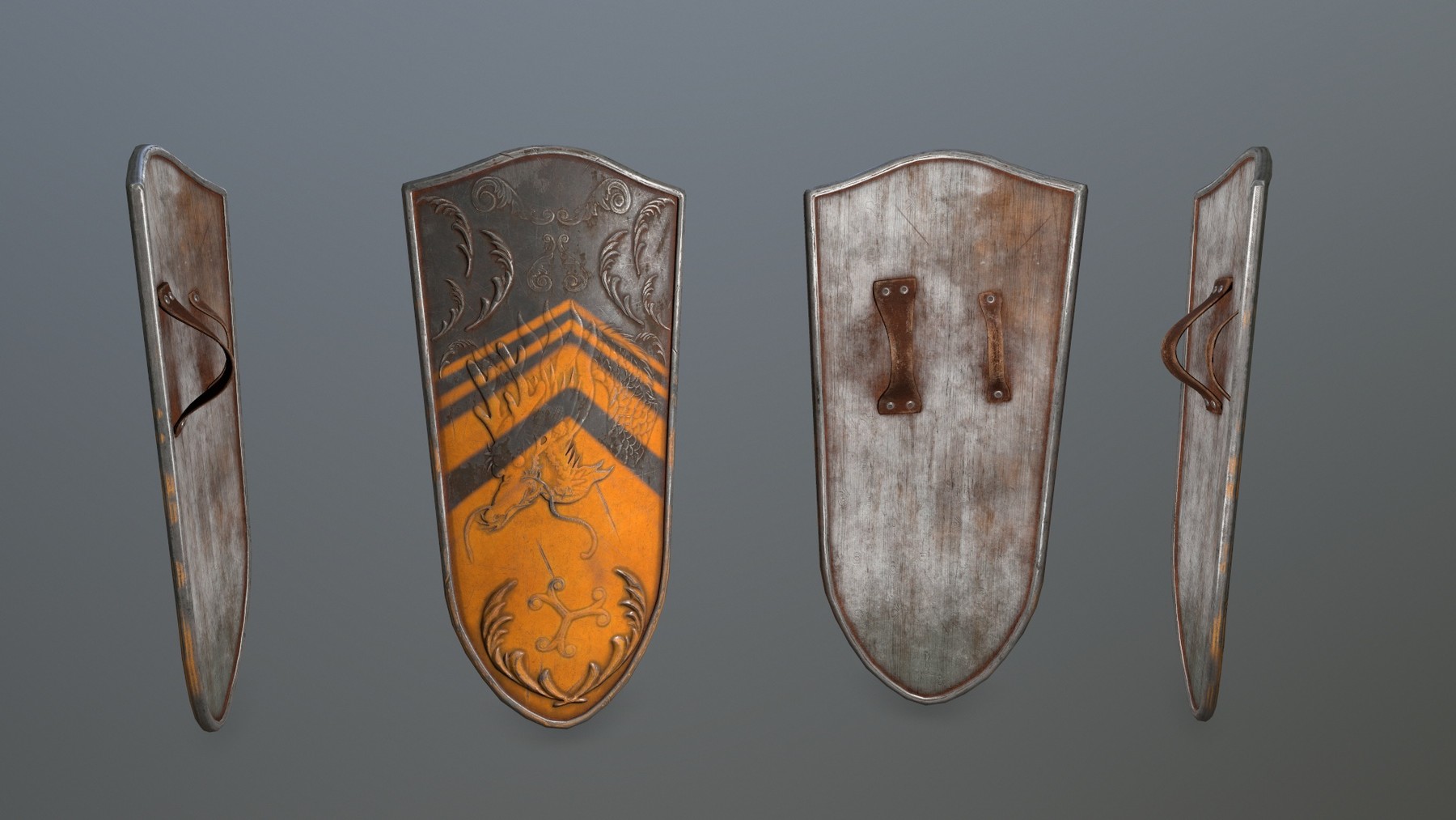 ArtStation - shield set | Game Assets