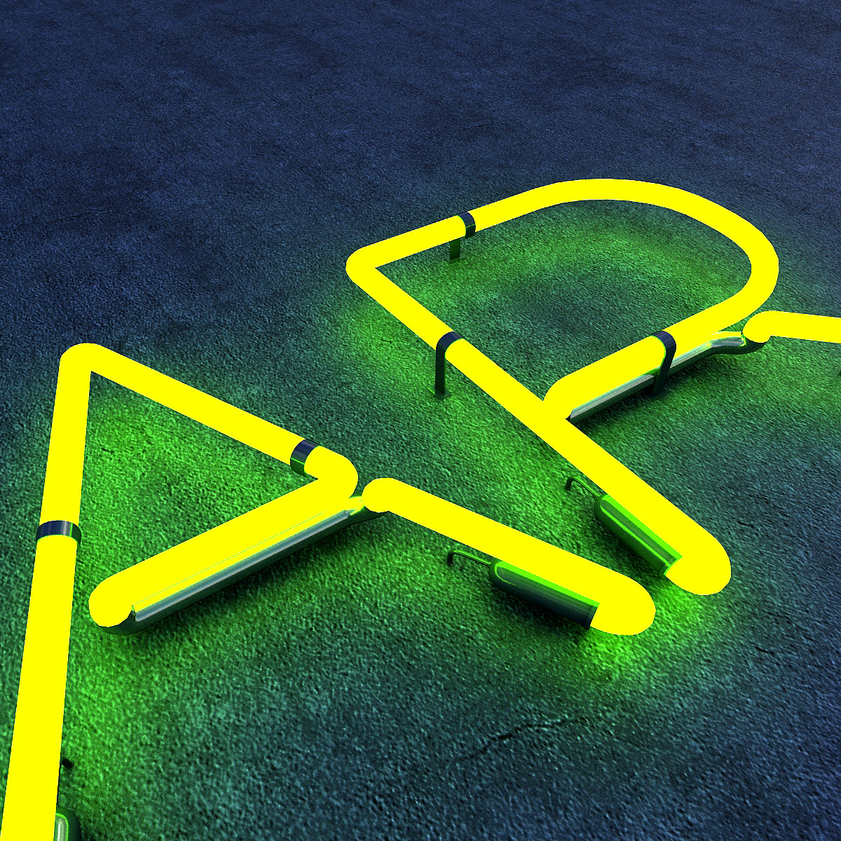 ArtStation - Bar Neon Sign | Game Assets