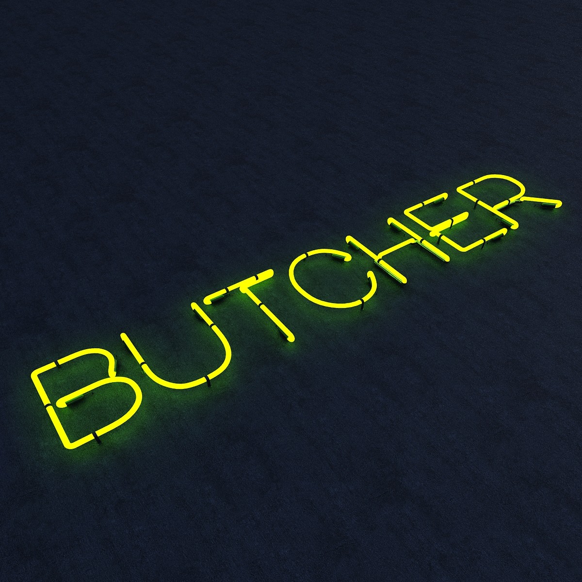 ArtStation - Butcher Neon Sign may be necessary for your projects ...