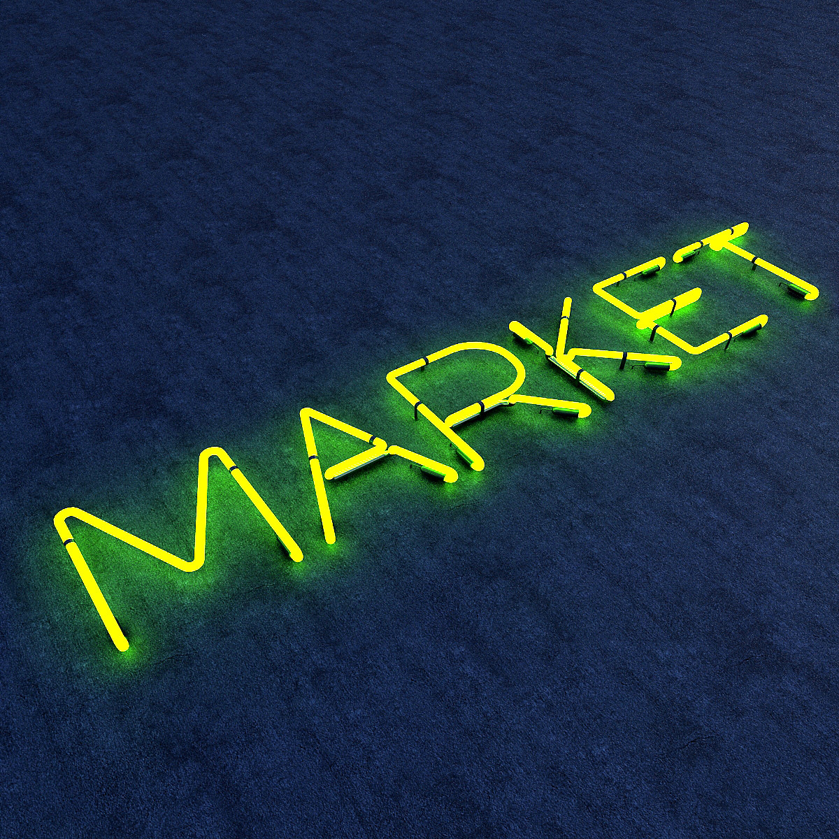 ArtStation - Market Neon Sign | Resources