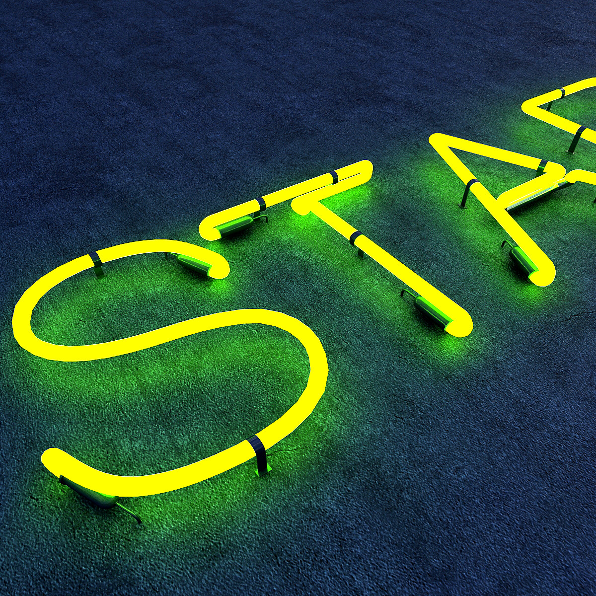 ArtStation - Star Neon Sign | Resources