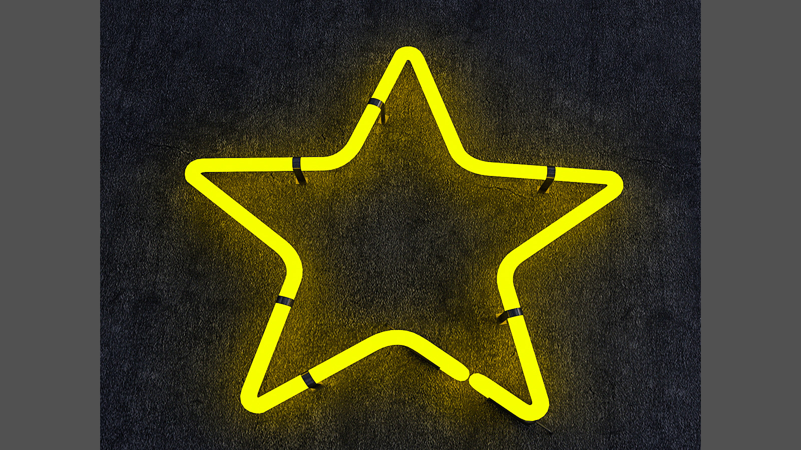 ArtStation - Star Neon Sign | Resources