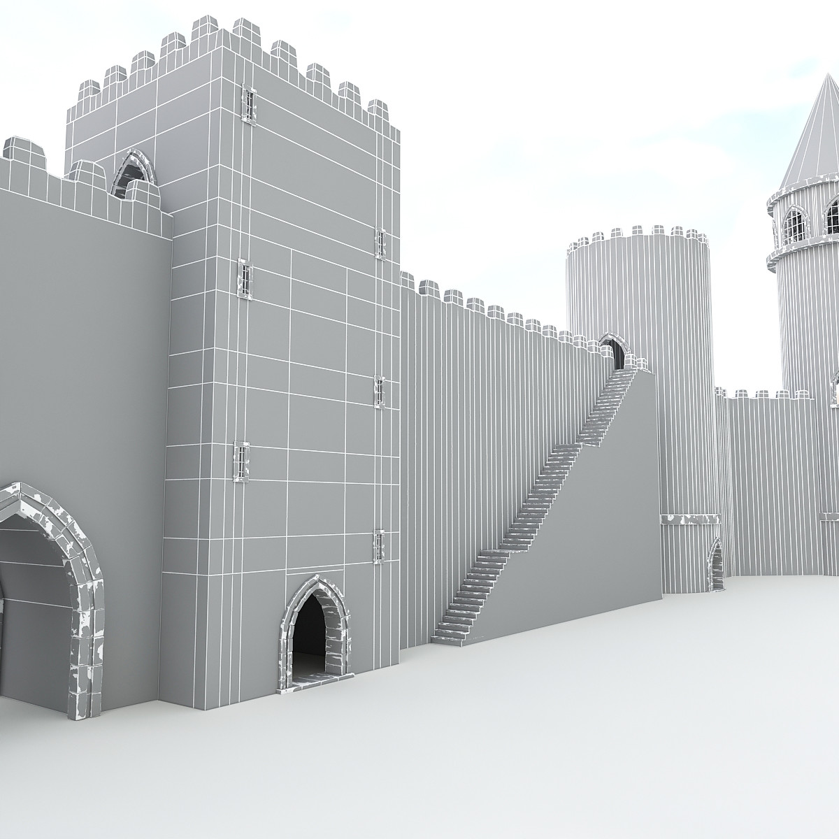 ArtStation - Modular Castle Pack | Game Assets