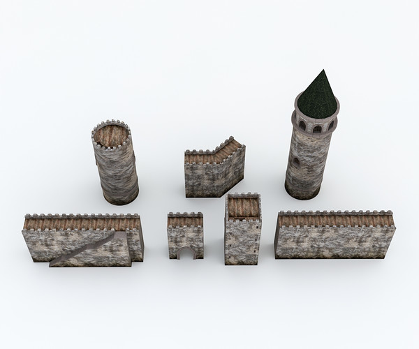 ArtStation - Modular Castle Pack | Game Assets