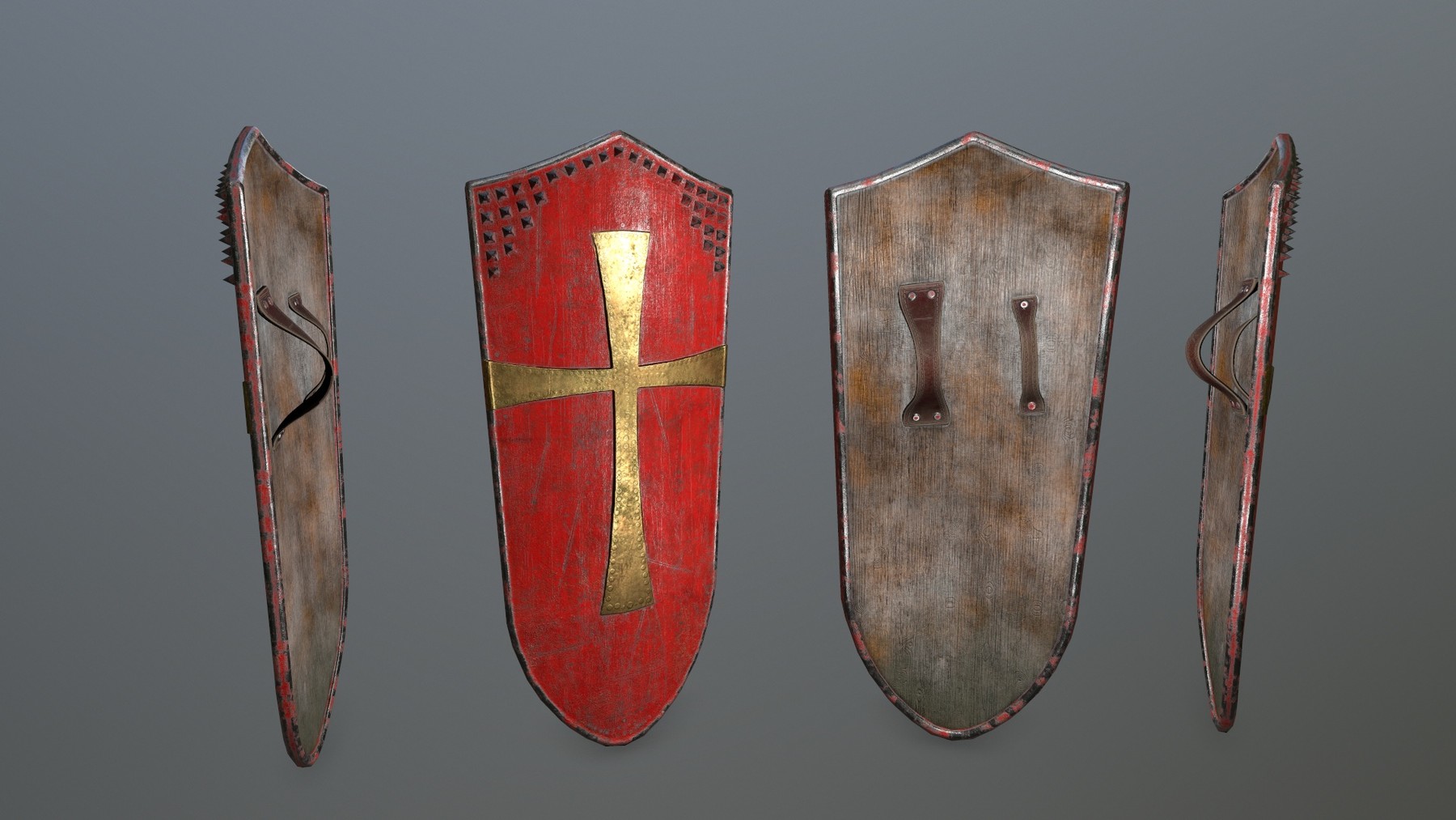 ArtStation - shield set | Game Assets
