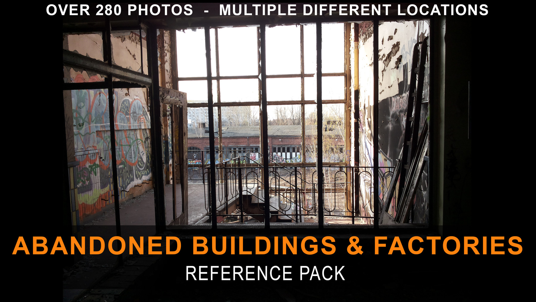 ArtStation - Abandoned Buildings & Factories - Reference Pack | Resources