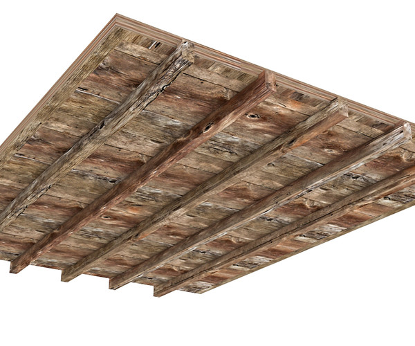 ArtStation - old wooden ceiling | Game Assets