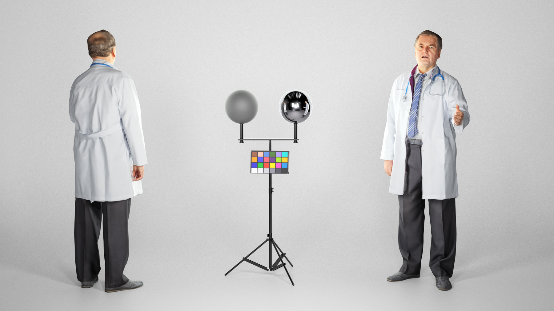 ArtStation - Medical doctor male is shaking hand 140 | Game Assets