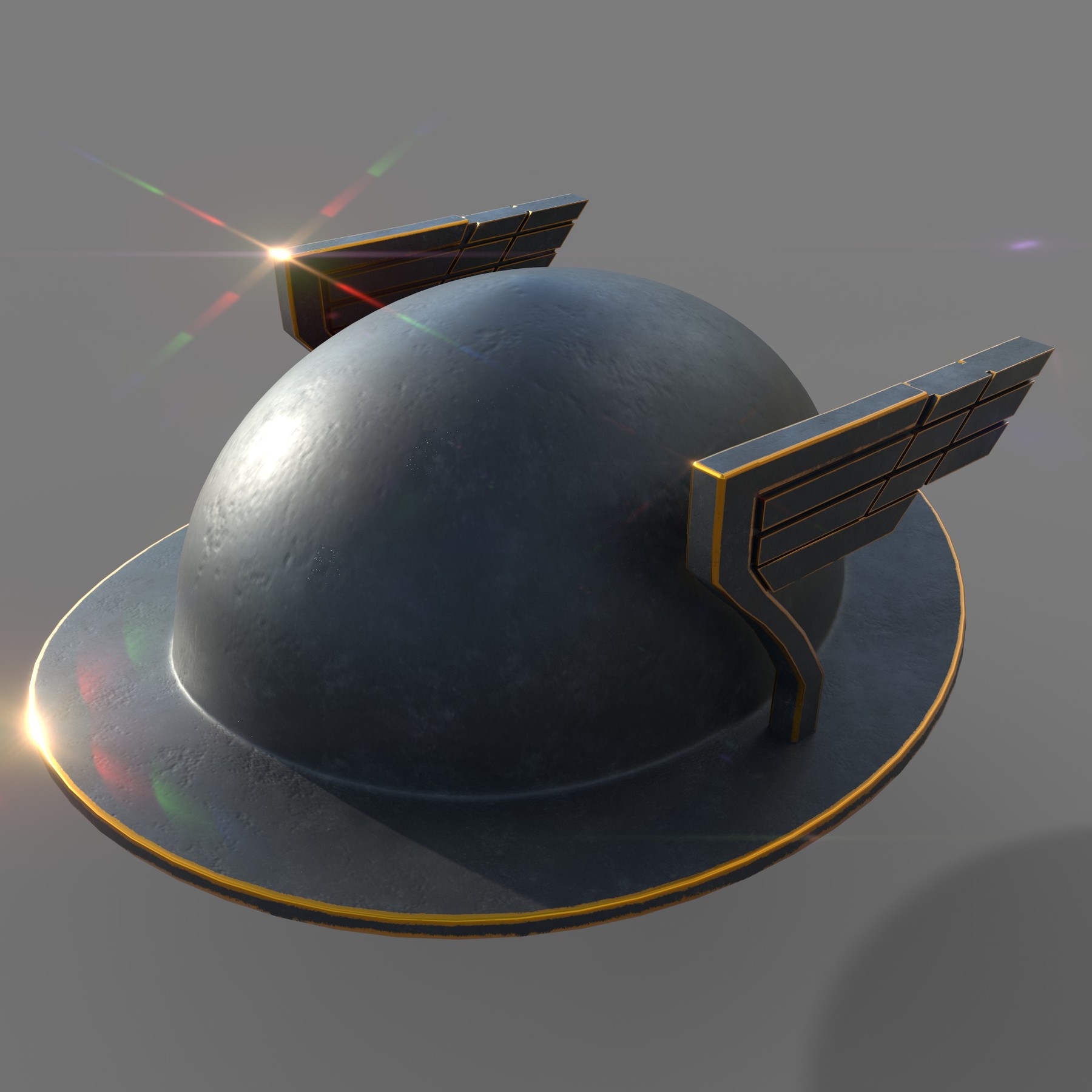 ArtStation - Jay Garrick Helmet - The Flash | Game Assets