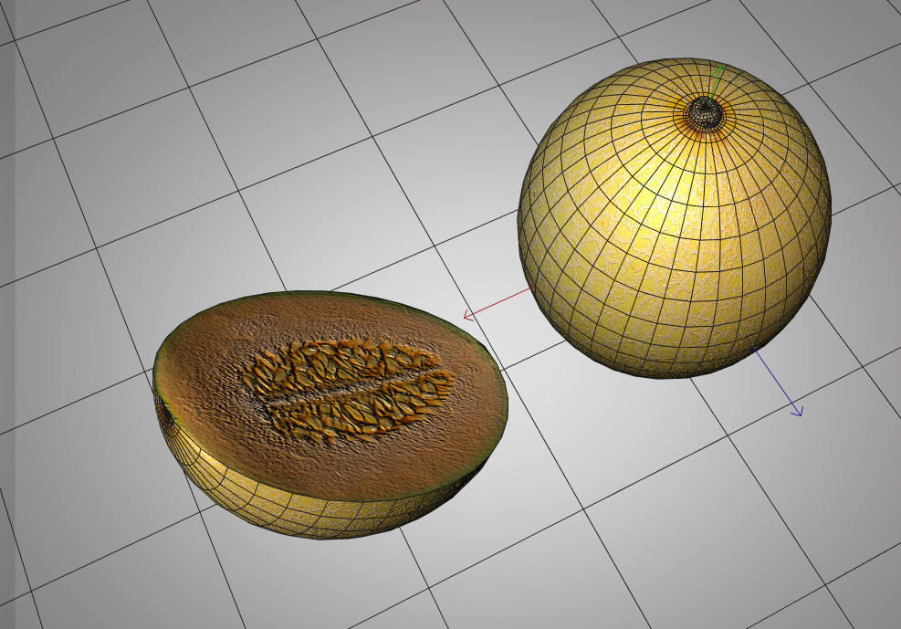 ArtStation - Melon 3D Model | Resources