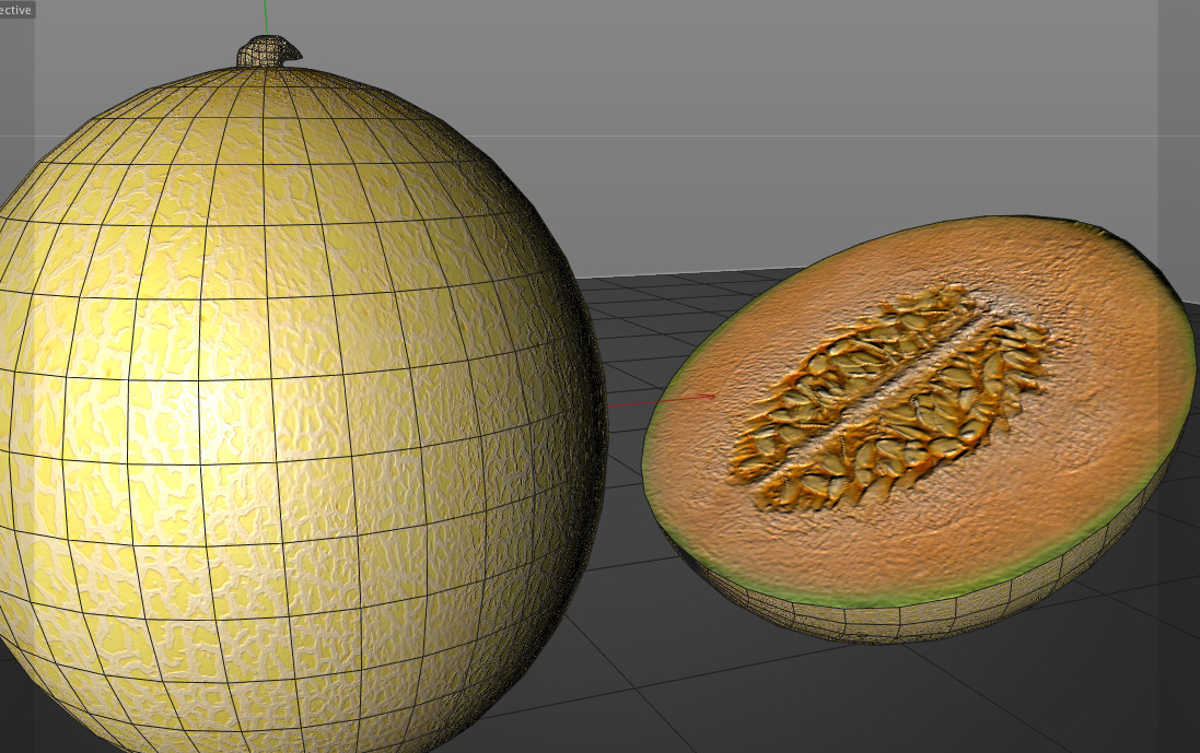 ArtStation - Melon 3D Model | Resources