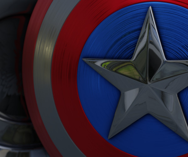 ArtStation - Captain America Shield | Resources