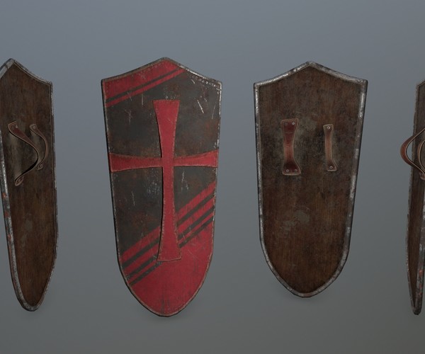 ArtStation - shield set | Game Assets