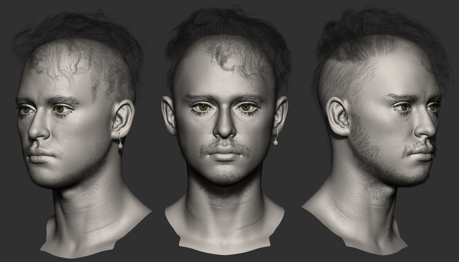 ArtStation - Head Model Basemesh | Resources