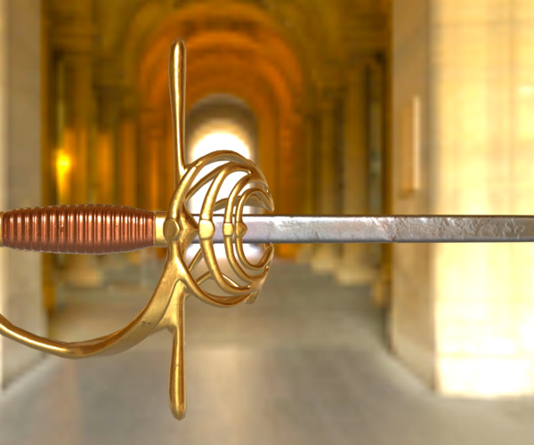 ArtStation - Rapier Sword | Resources