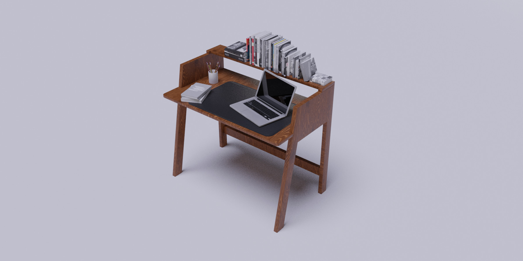 ArtStation - Desk 3d-Model with decoration | Resources