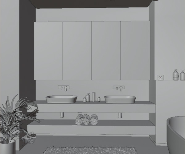 ArtStation - Bathroom Scene | Resources