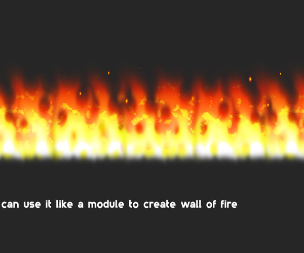 ArtStation - Fire 2d FX Package | Game Assets