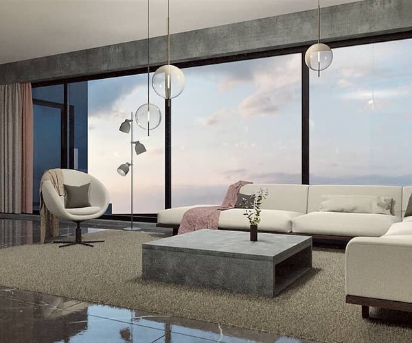 ArtStation - Living Room Scene | Resources