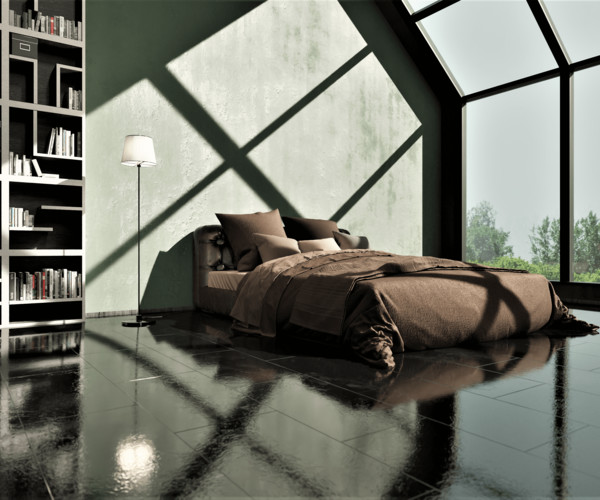 ArtStation - Modern Bedroom Scene | Resources