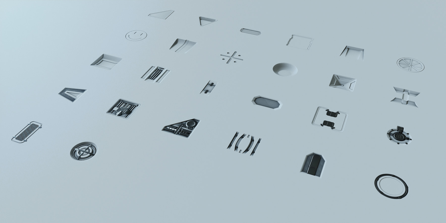 ArtStation - 26x Decals | Game Assets