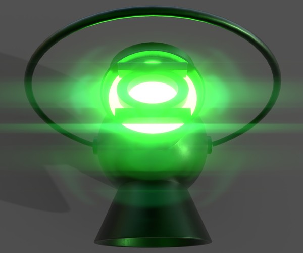 ArtStation - Green Lantern - Power Battery & Ring. | Game Assets