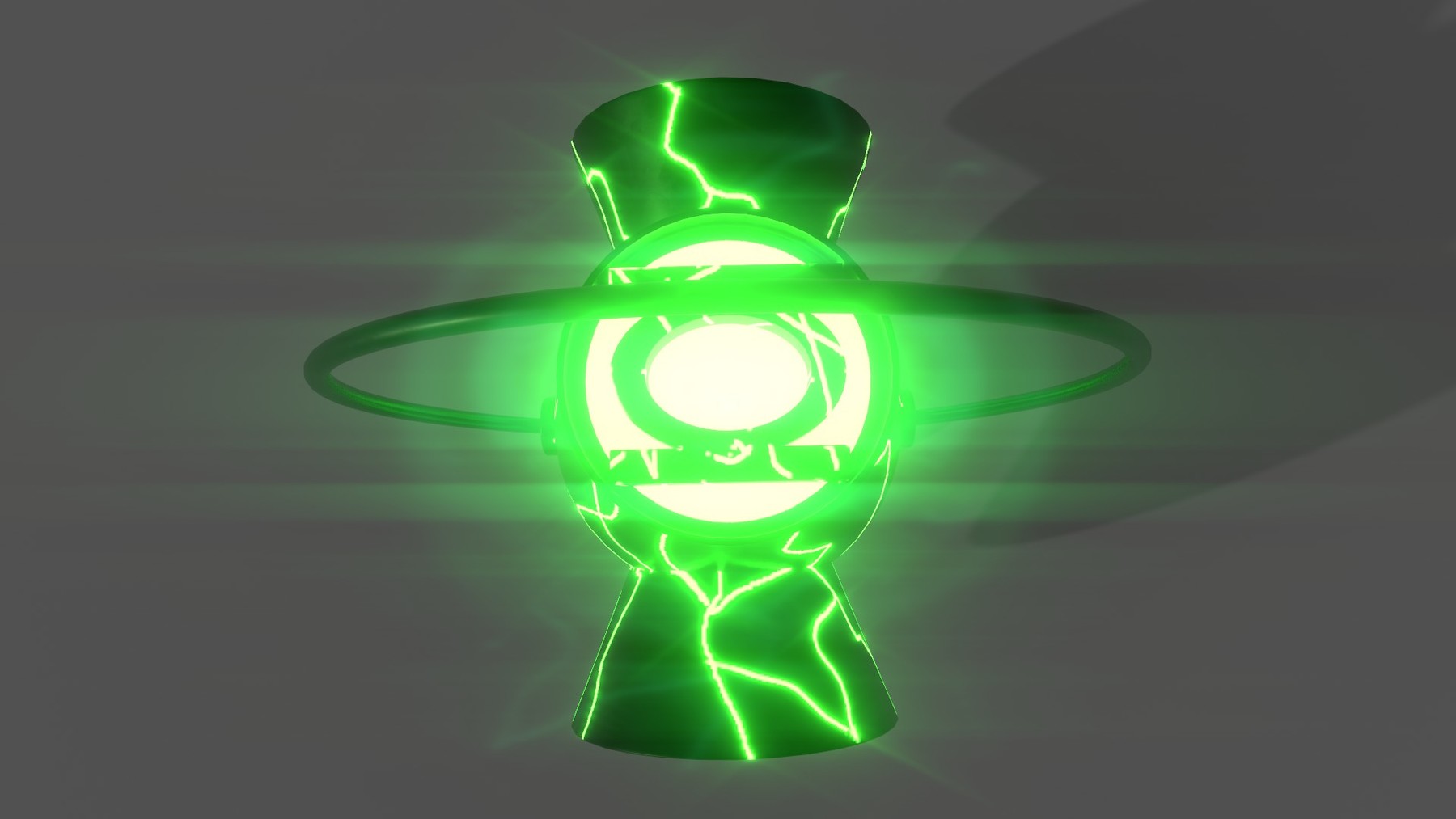 Steampunk Green Lantern Ring